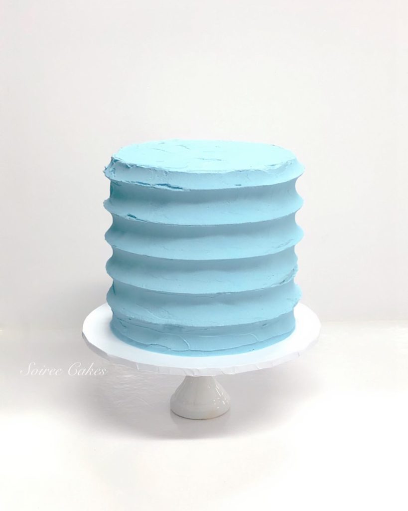 Banded Buttercream Cake – Soiree