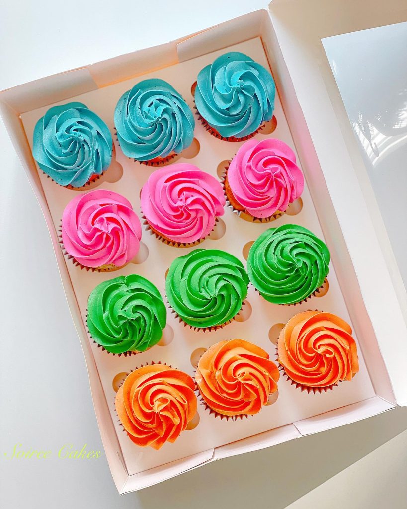 Buttercream Swirl Cupcakes – Soiree