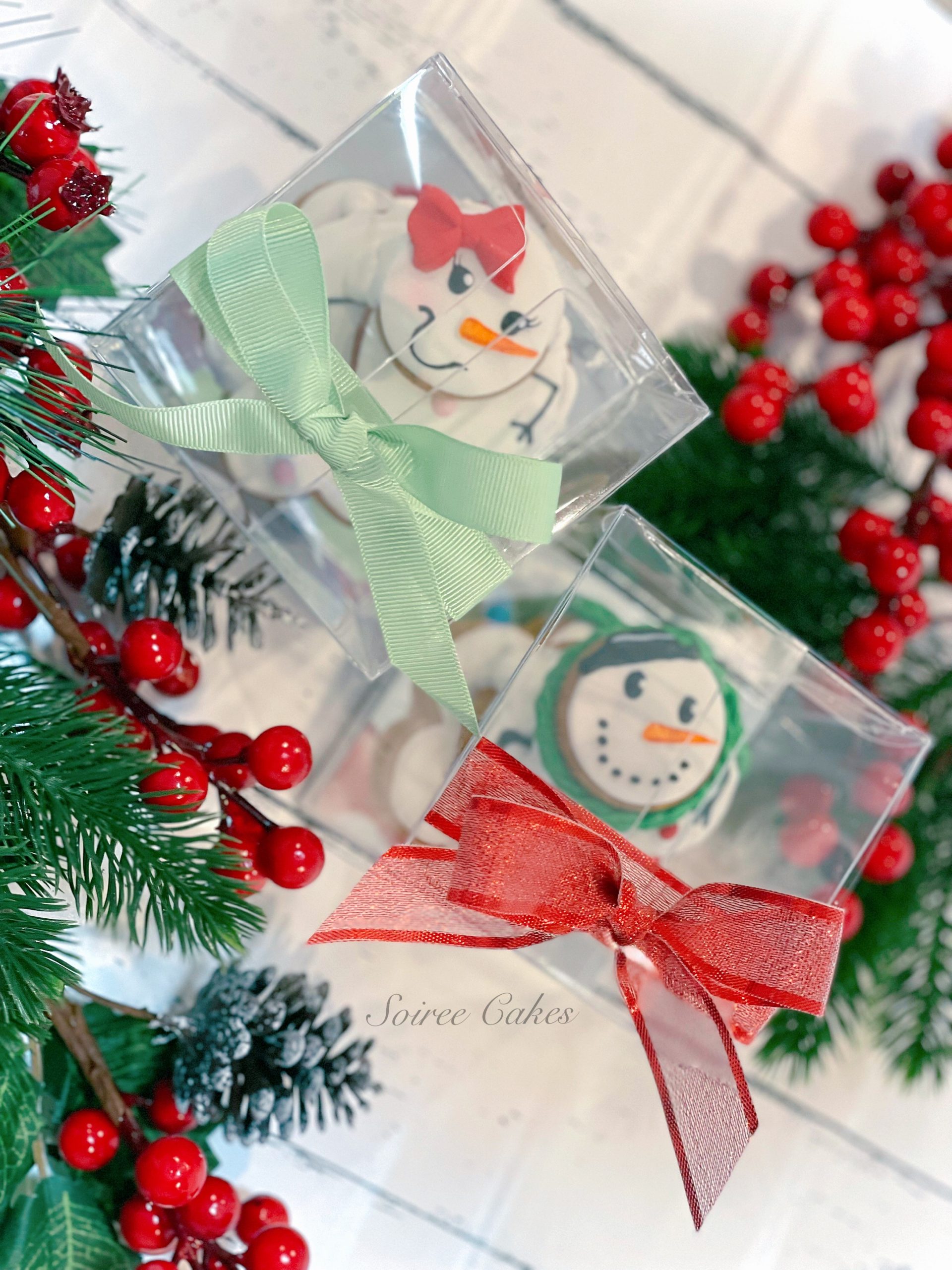 Melting Snowmen Cookie Stacks – Soiree