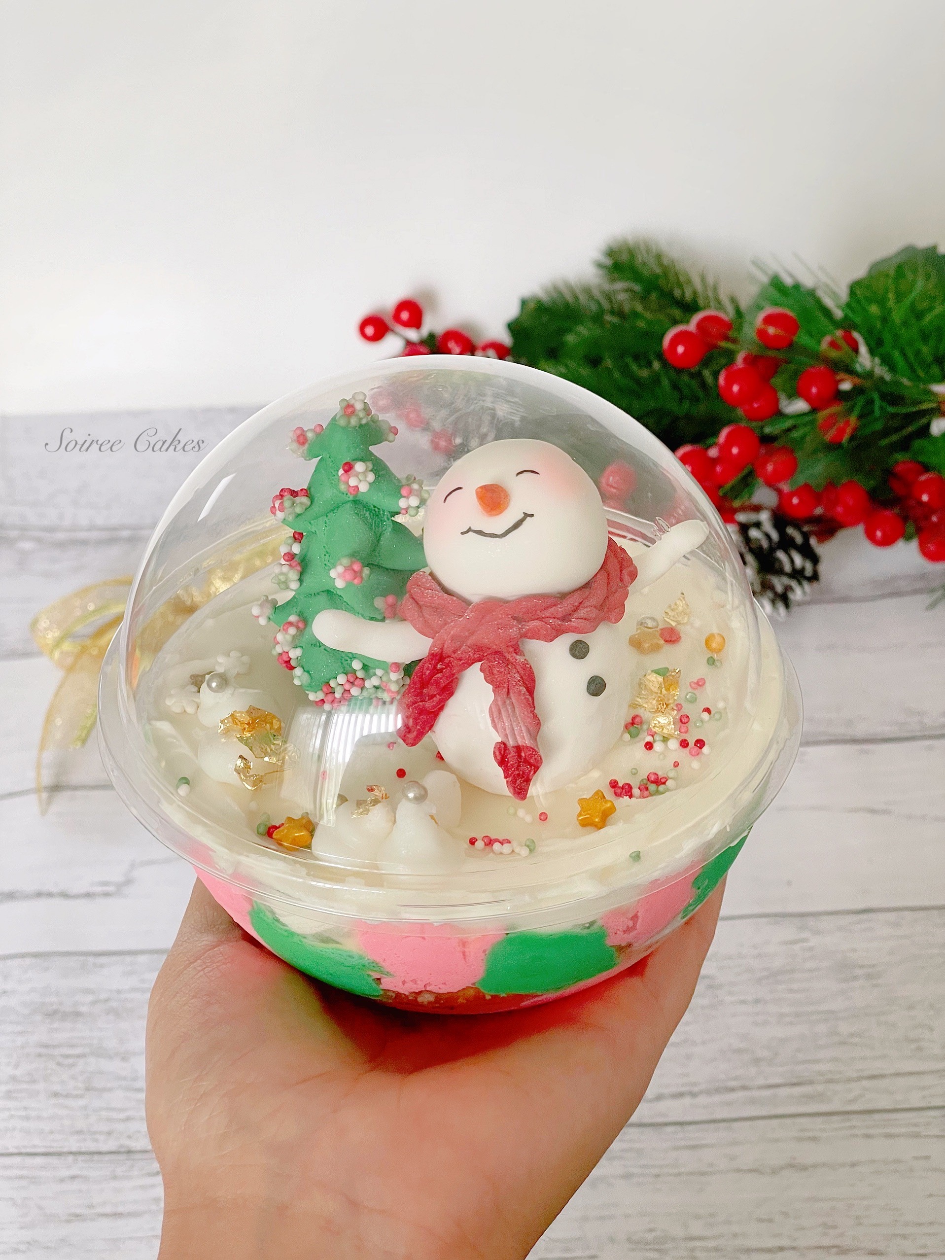 Winter Wonderland Snow Globe Cake – Soiree