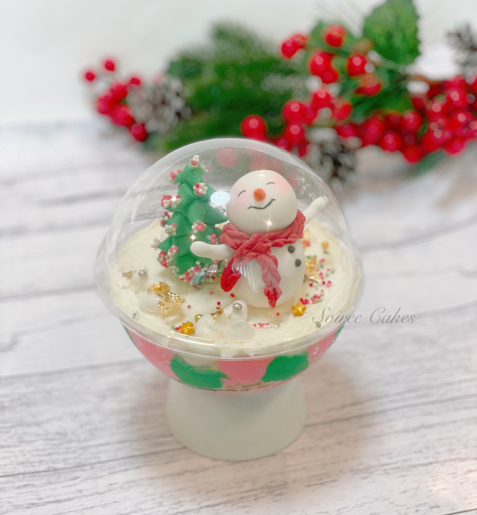 Winter Wonderland Snow Globe Cake – Soiree